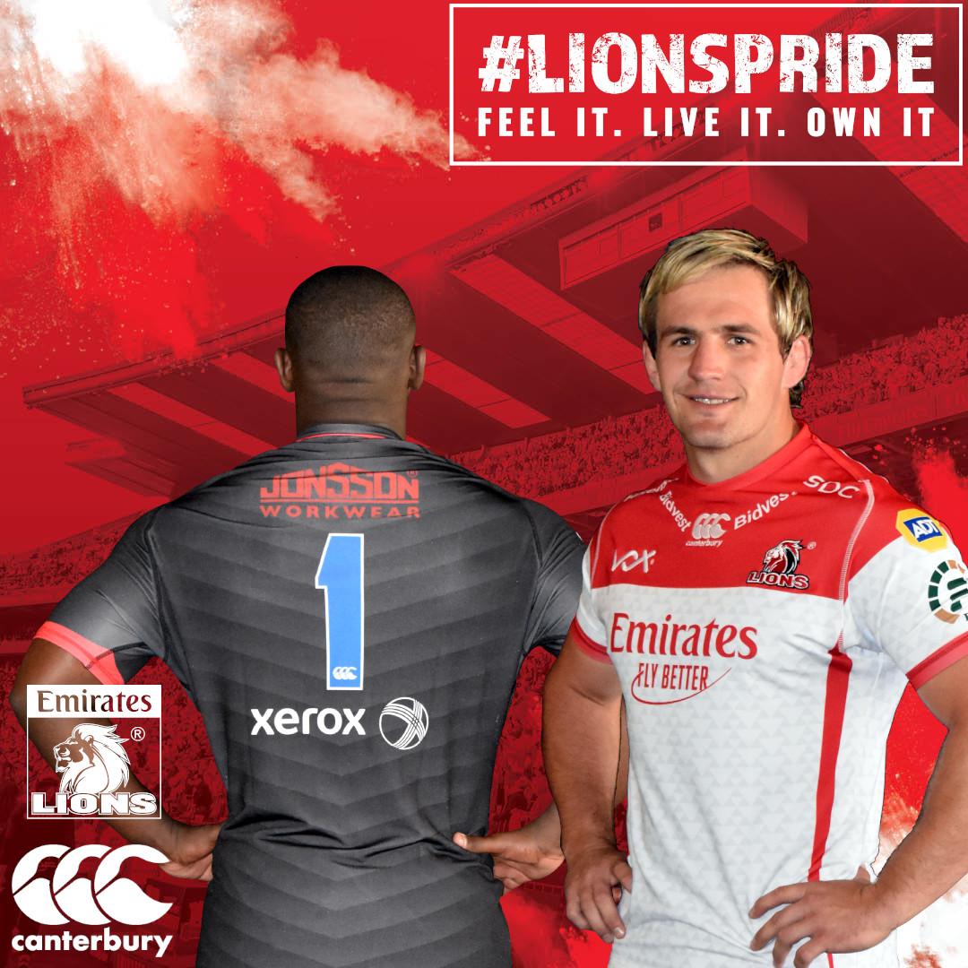 Emirates Lions jersey for 2019 revealed | 15.co.za | | Rugby News, Live ...